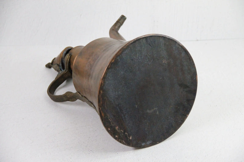 Antique copper Ewer - Rustic Middle Eastern Copper Pot – Debra Hall ...