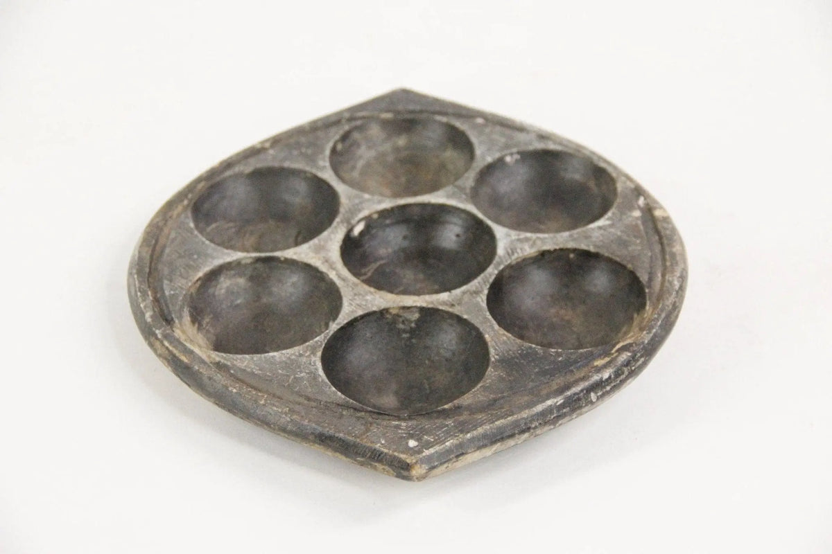 Black Stone Tray-Antique Divided Carved Natural Stone – Debra Hall ...