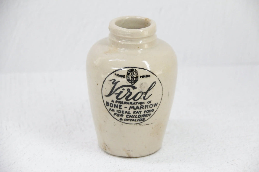 Antique Stoneware Jar | Virol Bone Marrow Pot-Assorted | Debra Hall ...