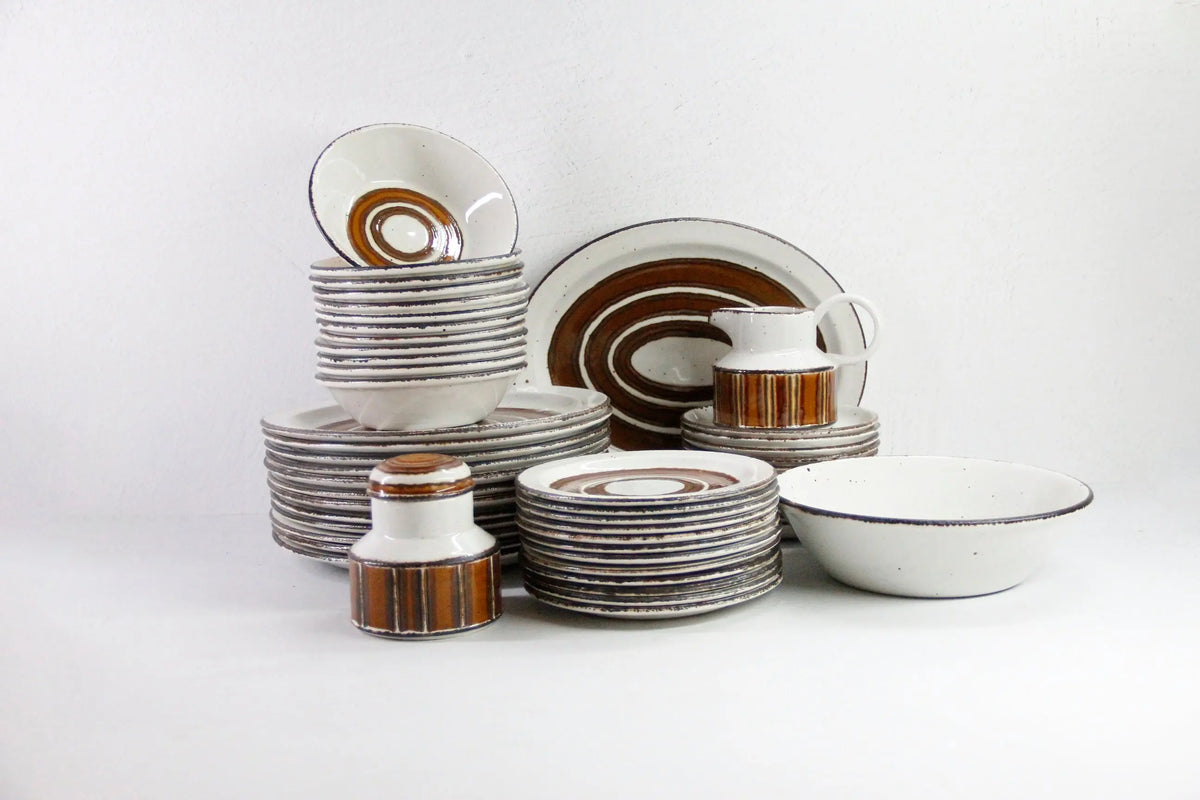 Stonehenge Midwinter Earth Dishes - Unique Pottery Tableware – Debra ...