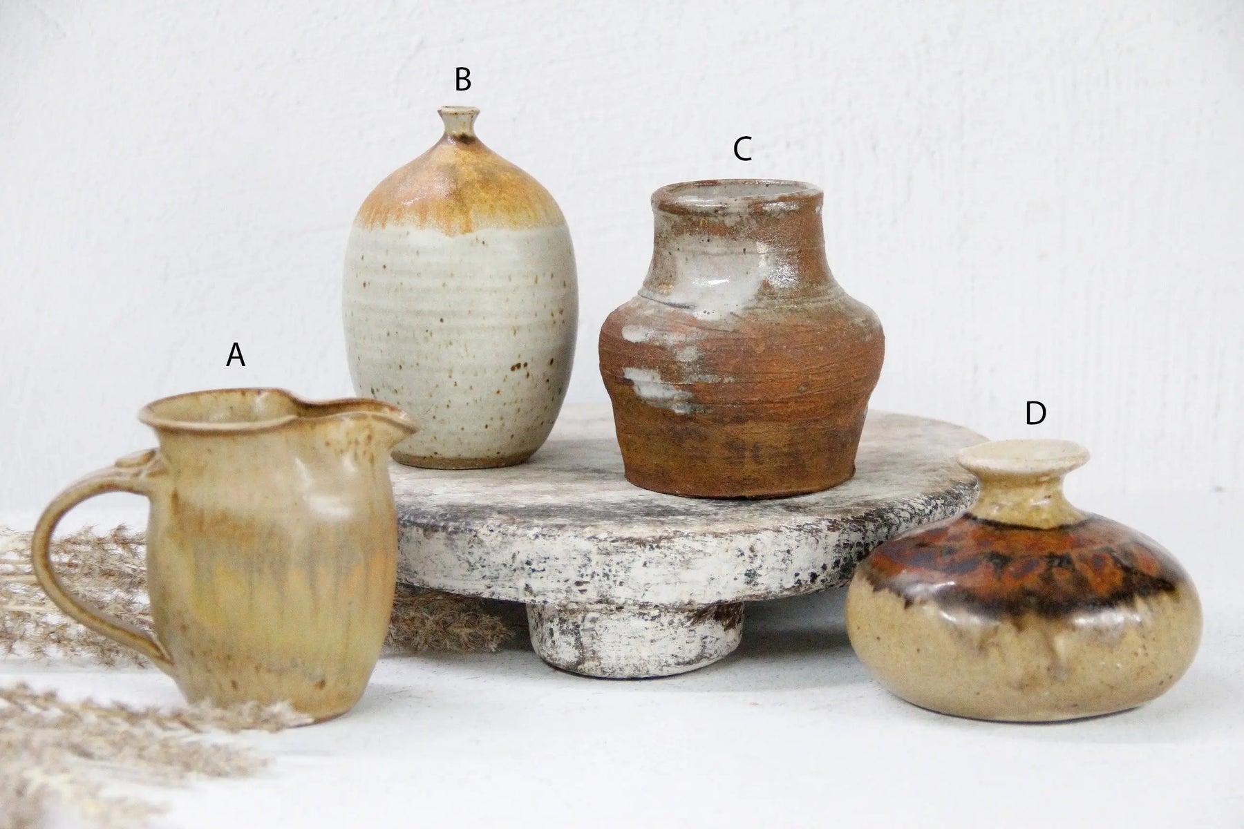 Studio Pottery | Assorted Vintage Pottery Vessel-Vase | Debra Hall ...