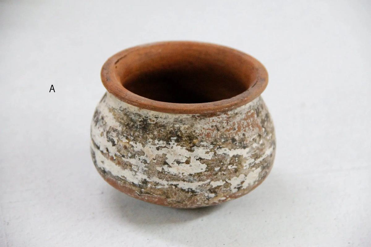 Vintage Clay Pot | Small Terracotta Hand Made Cook Pot – Debra Hall ...
