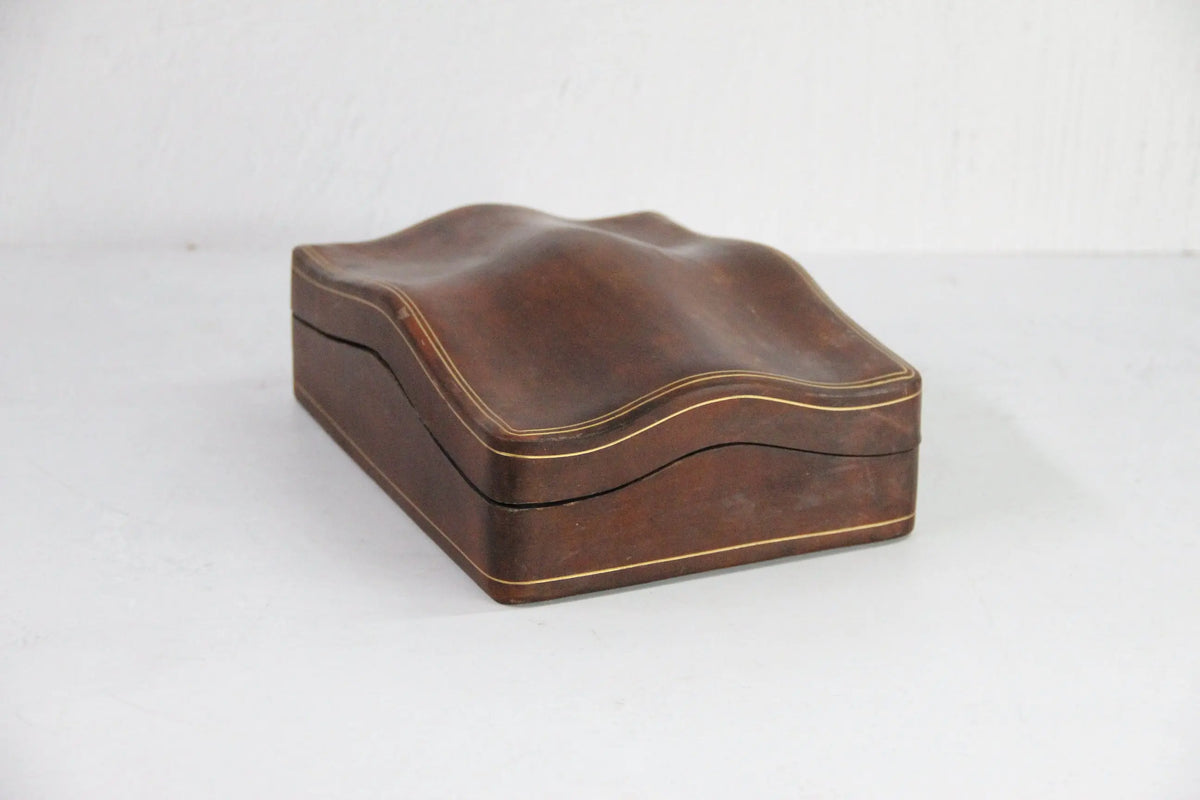 Antique Leather Box - Elegant Gilt Tooled Design Timeless Decor – Debra ...